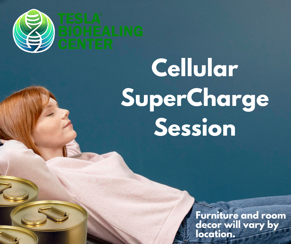 1 Hour Cellular SuperCharge Session | Butler, PA – Tesla BioHealing